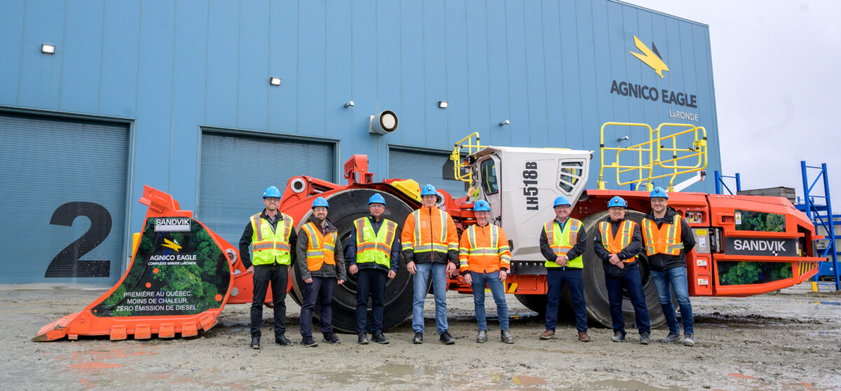 UNE PREMIÈRE AU QUÉBEC POUR LA MINE LaRONDE ZONE 5 (LZ5) DU COMPLEXE ...